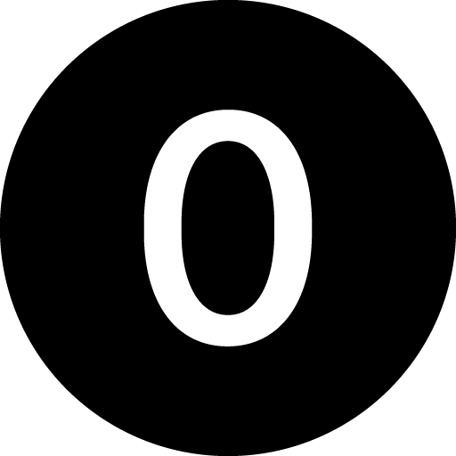 0 circle fill icon svg png free download