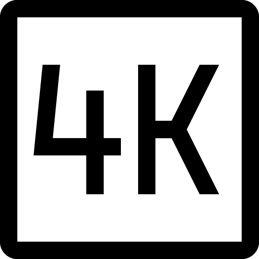 4k icon svg png free download