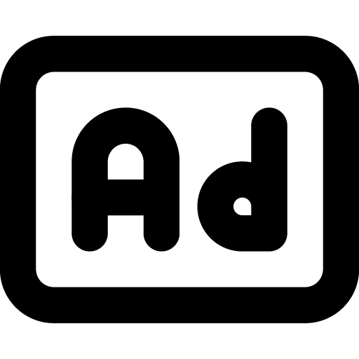 Ad icon svg png free download - 3