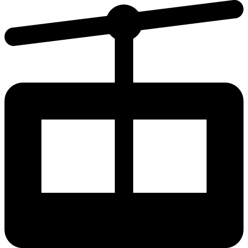 Aerialway icon svg png free download