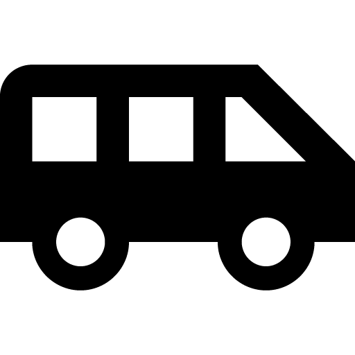 Airport shuttle icon svg png free download