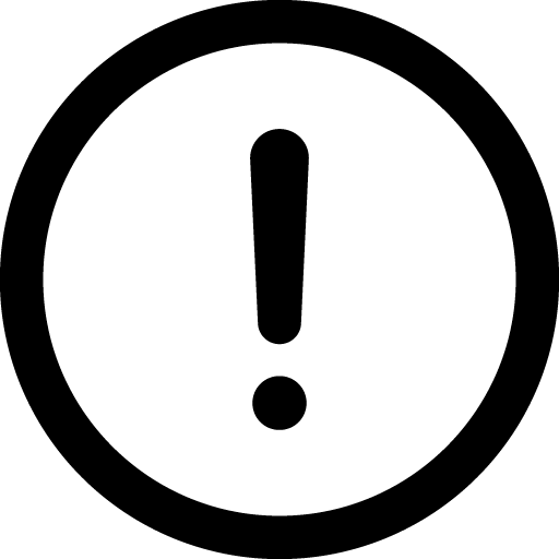 Alert circle outline icon svg png free download