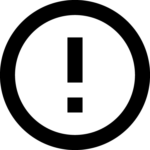 Alert circle outline icon svg png free download - 3