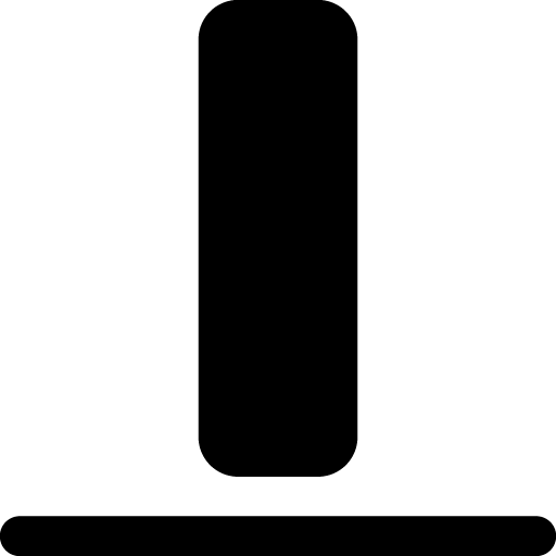Align bottom icon svg png free download - 2
