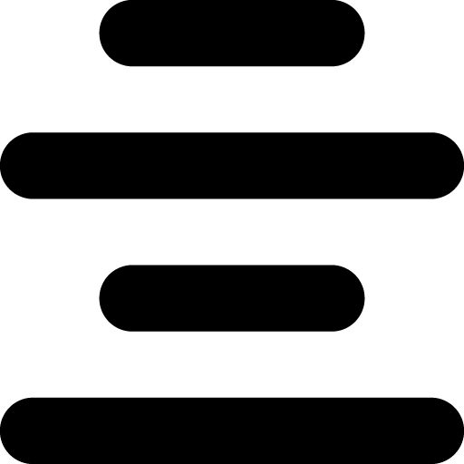 Align center icon svg png free download - 15