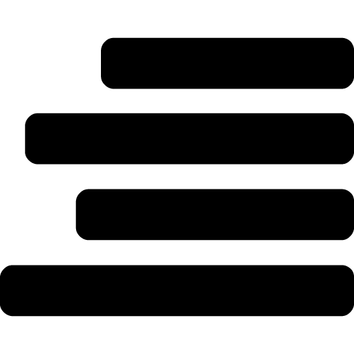 Align right icon svg png free download