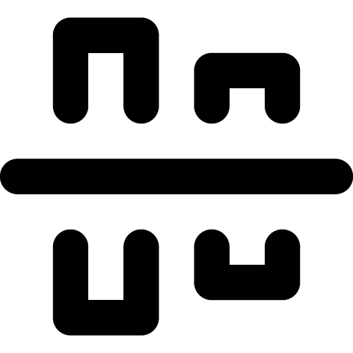 Align vertical center icon svg png free download