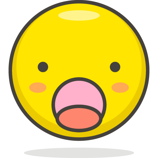 Amazed face icon svg png free download