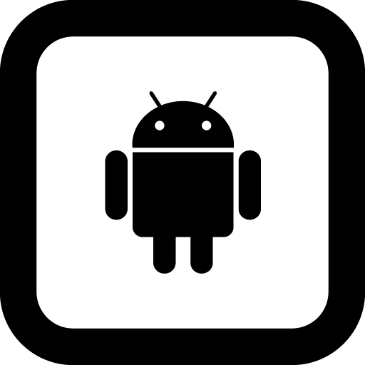 Android square icon svg png free download
