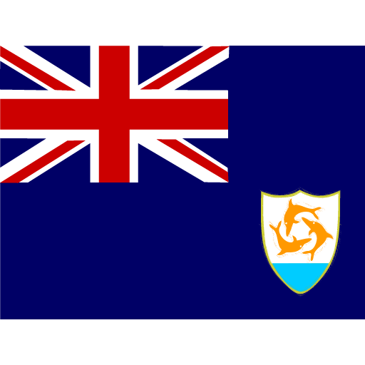 Anguilla flag icon svg png free download