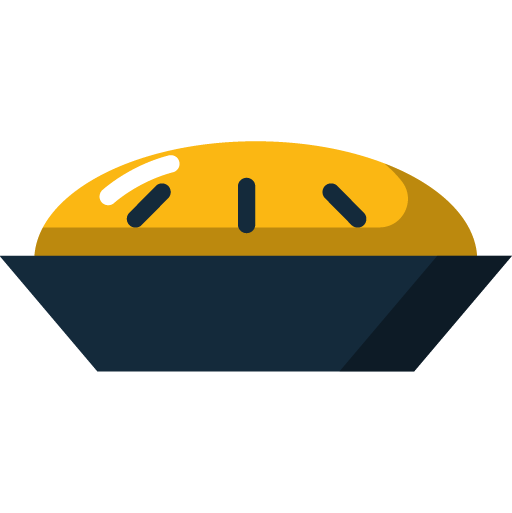 Apple pie icon svg png free download