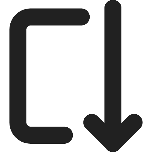 Arrow autofit down icon svg png free download