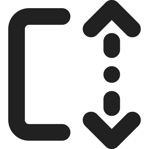 Arrow autofit height dotted icon svg png free download Arrow autofit height dotted icon svg png free download
