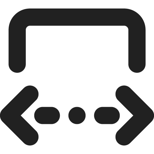 arrow autofit width dotted icon arrow autofit width dotted icon