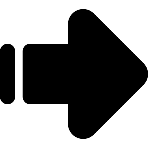 Arrow big right line filled icon svg png free download