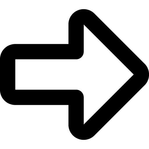 Arrow big right icon svg png free download