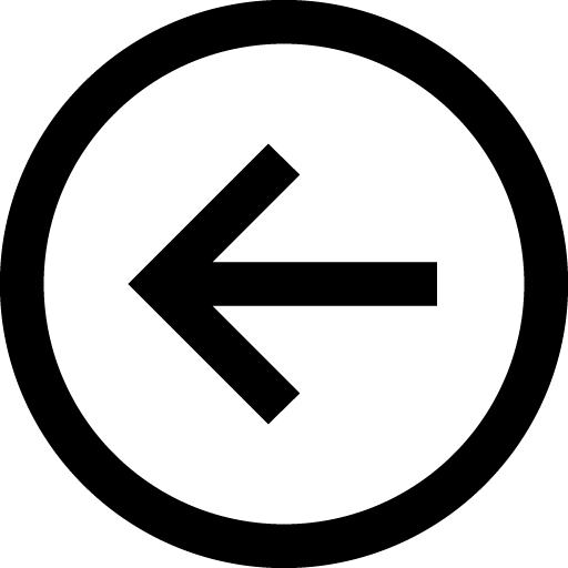 Arrow circle left icon svg png free download - 2