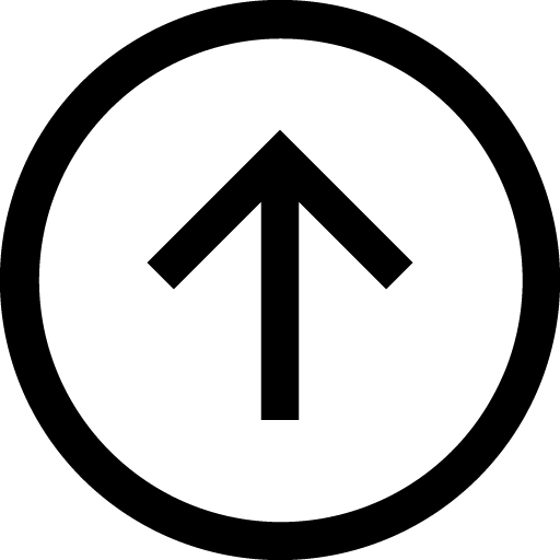 Arrow circle top icon svg png free download