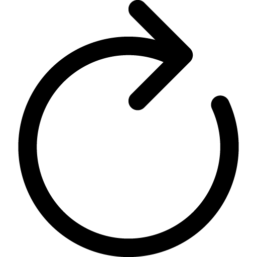 Arrow clockwise icon svg png free download
