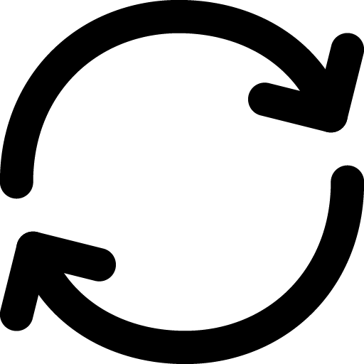 Arrow cycle icon svg png free download