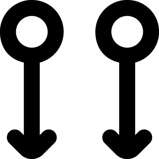 Arrow double circle icon svg png free download