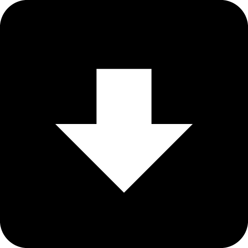 Arrow down bold box icon svg png free download