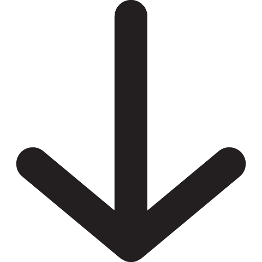 Arrow downward icon svg png free download - 2
