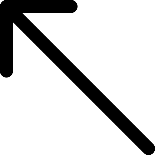 Arrow left up icon svg png free download - 2