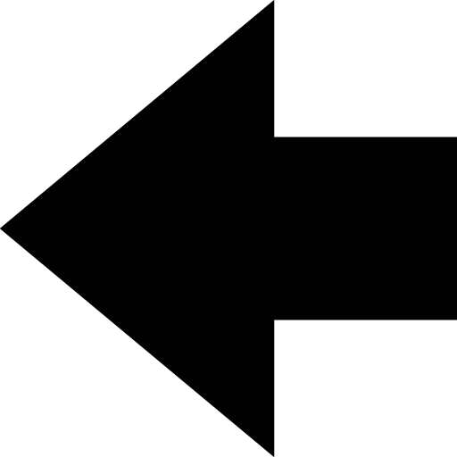 Arrow left icon svg png free download