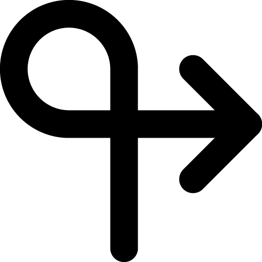 Arrow loop right icon svg png free download