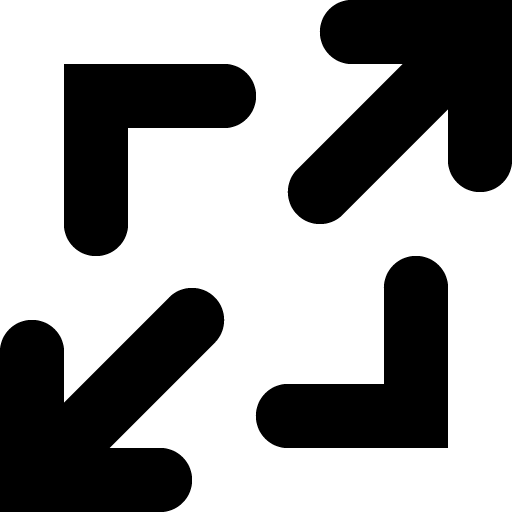 Arrow maximise icon svg png free download