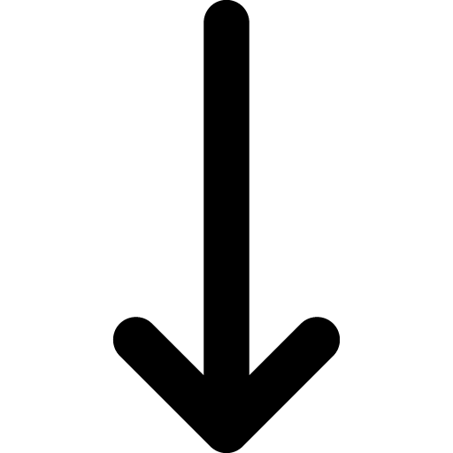 Arrow narrow down icon svg png free download