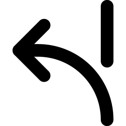 Arrow ramp left 2 icon svg png free download