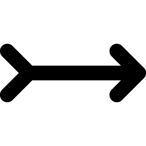 Arrow right tail icon svg png free download