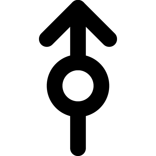 Arrow rotary straight icon svg png free download