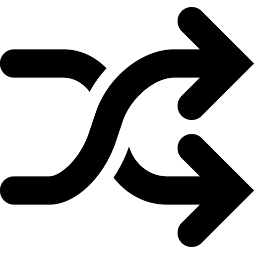 Arrow shuffle icon svg png free download