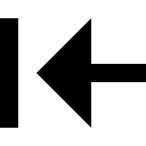 Arrow to left icon svg png free download