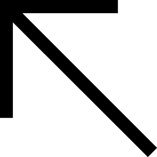 Arrow top left icon svg png free download