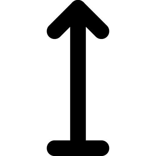 Arrow up bar icon svg png free download