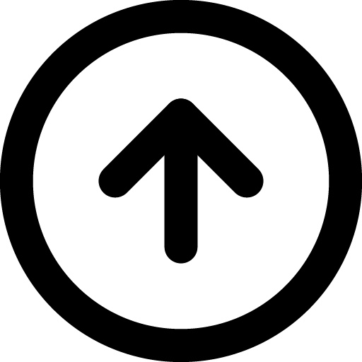 Arrow up circle icon svg png free download