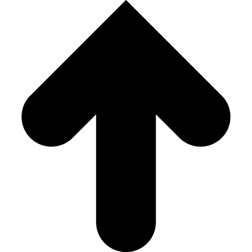 Arrow up thick icon svg png free download