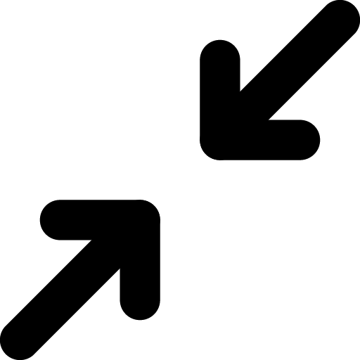 Arrows diagonal minimize 2 icon svg png free download