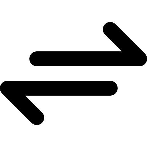 Arrows exchange icon svg png free download