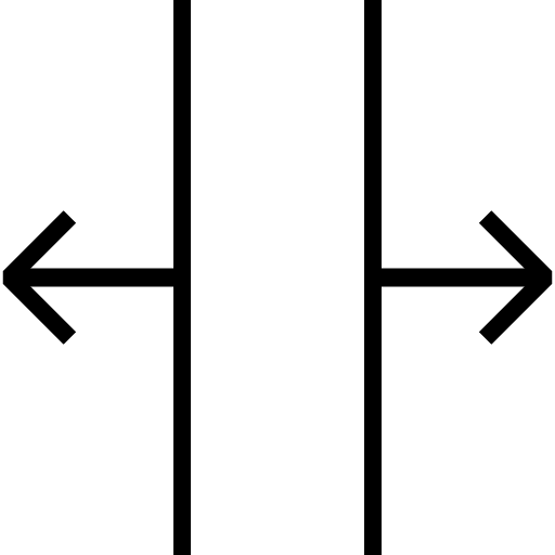 Arrows expand horizontal icon svg png free download