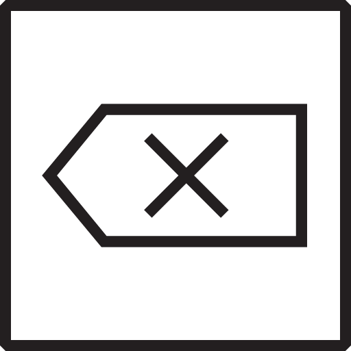 Arrows keyboard delete icon svg png free download