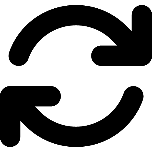 Arrows rotate icon svg png free download - 2