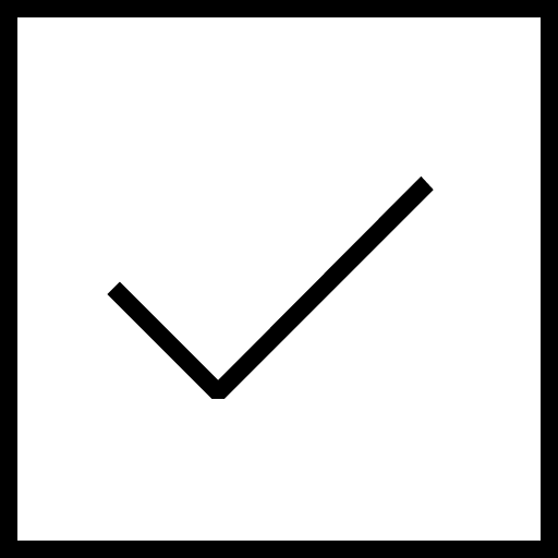 Arrows square check icon svg png free download