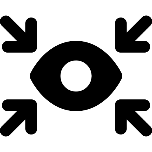 Arrows to eye icon svg png free download