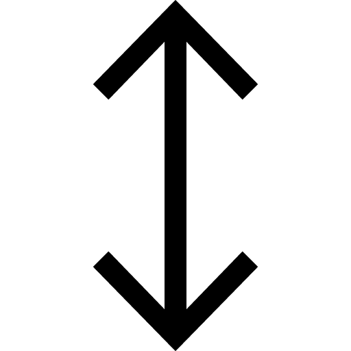 Arrows vertical icon svg png free download - 2