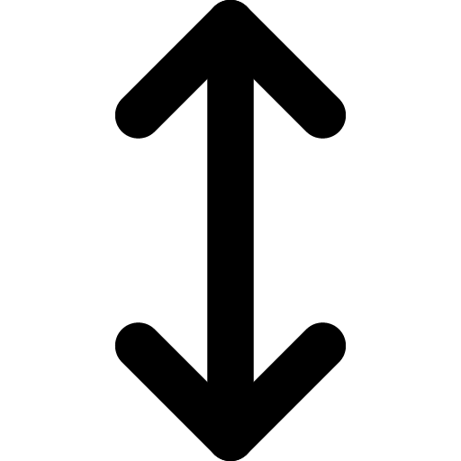 Arrows vertical icon svg png free download - 3